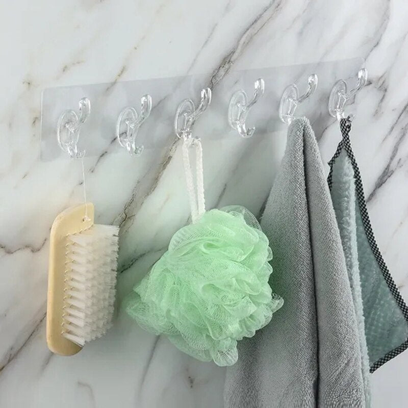 Transparent Invisible Adhesive Simple Wall Hangers · Mavigadget