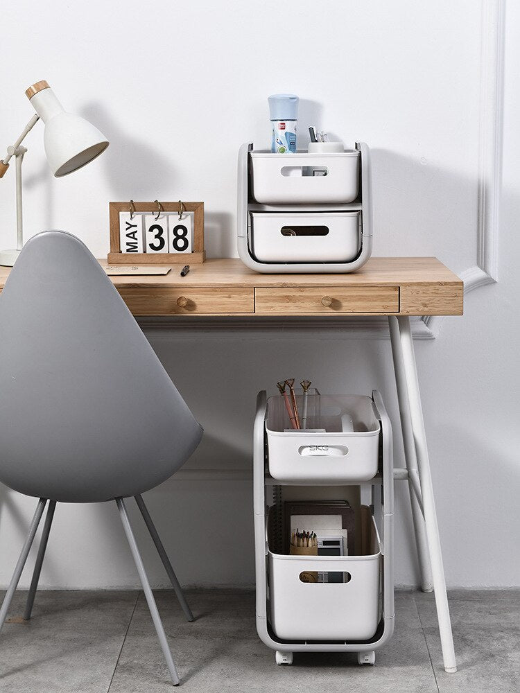Multi-Layer Modern Sleek Home Storage Rack · Mavigadget
