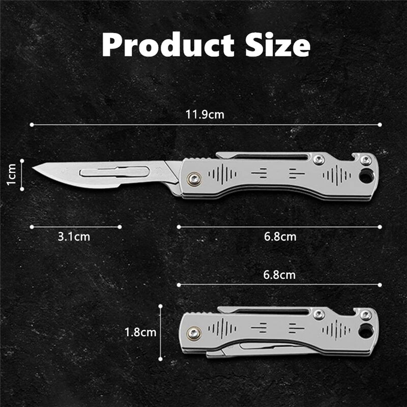 Stainless Steel Camping Master Folding Multifunctional Knife · Mavigadget