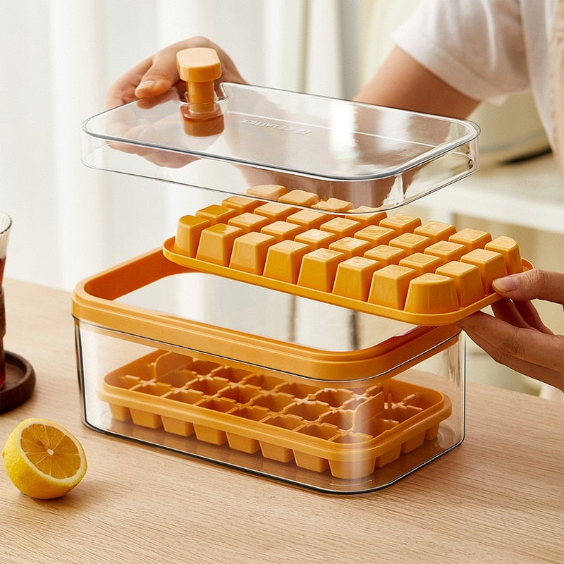 One Push Easy Large Ice Box Dispenser · Mavigadget