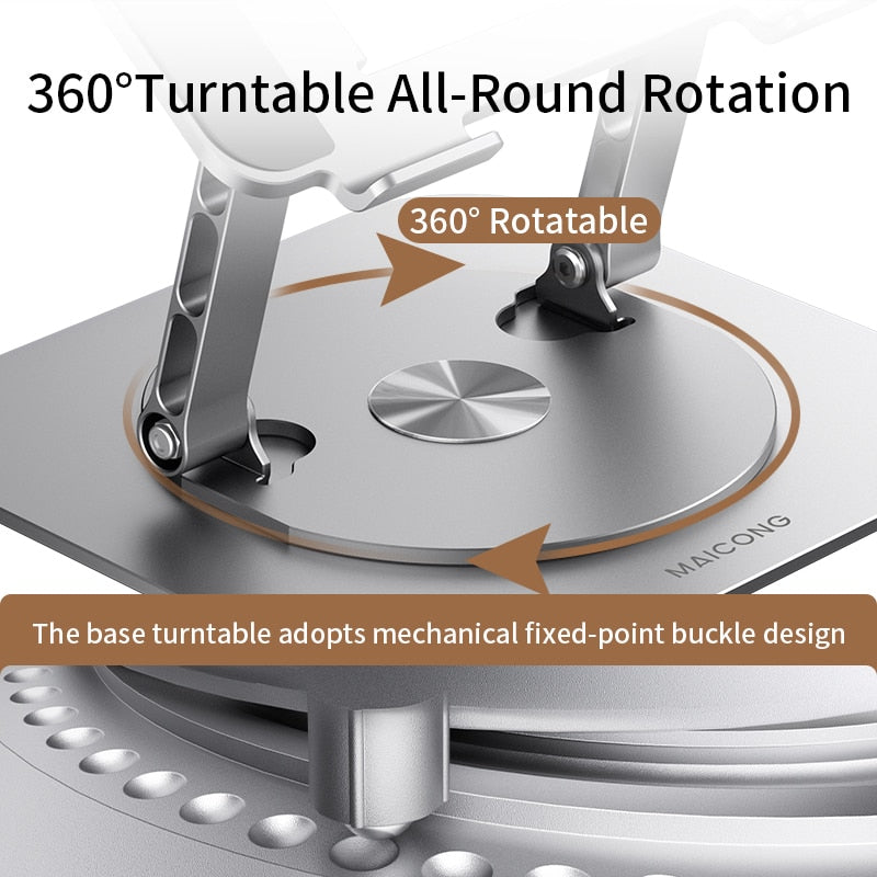 360 Rotating Laptop Holder Stand · Mavigadget