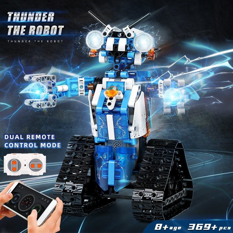 Intelligent Building Block RC Toy Robot · Mavigadget