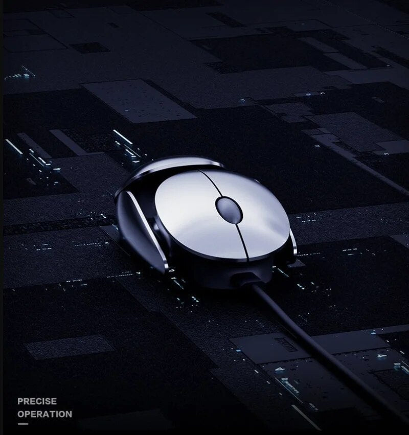 Aluminum Space Ship Wireless Gaming Mouse · Mavigadget
