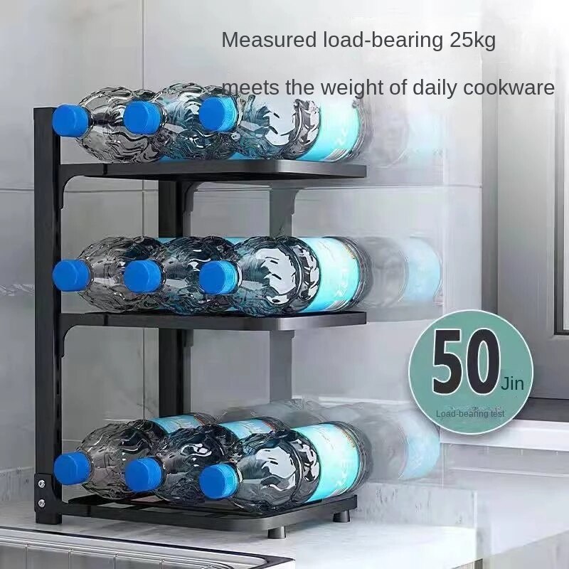 Easy Stack Adjustable Multi-layer Corner Rack · Mavigadget