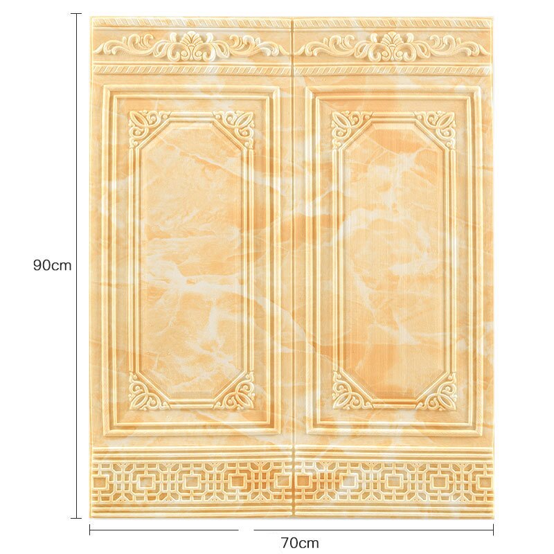 3D Self-Adhesive Antique Accent Wall Sticker · Mavigadget
