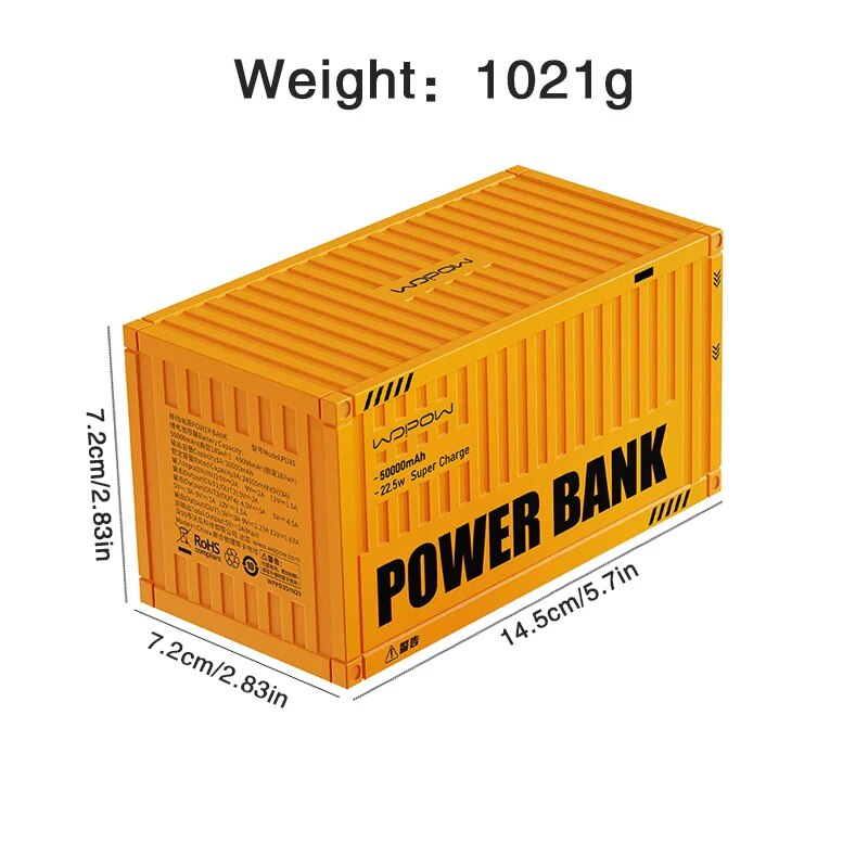 Mega Charge Container-Style Power Bank · Mavigadget