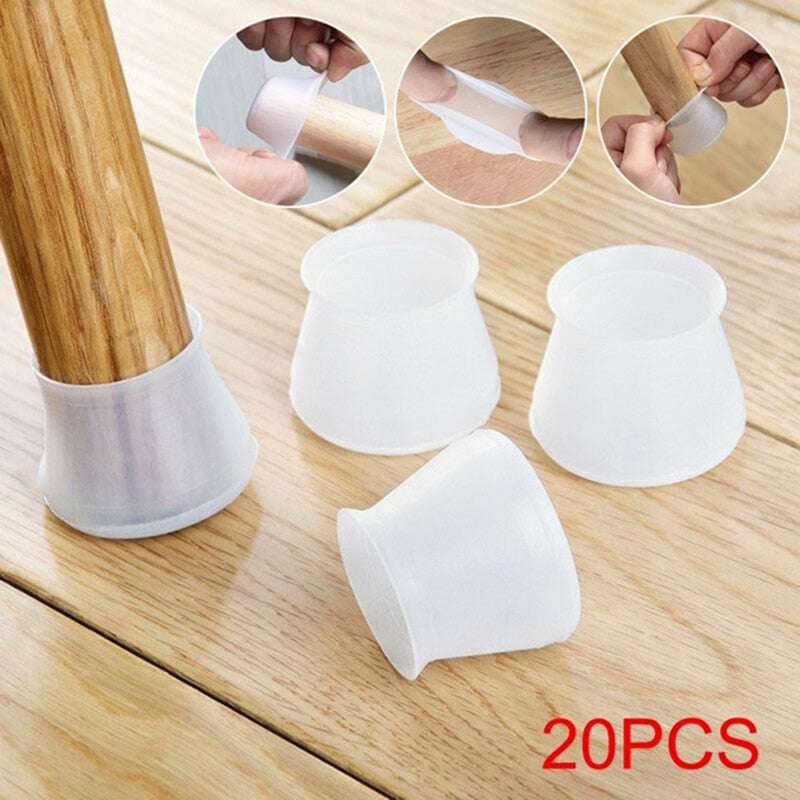Floor Protect Elastic Table Chair Leg Cover Pads · Mavigadget