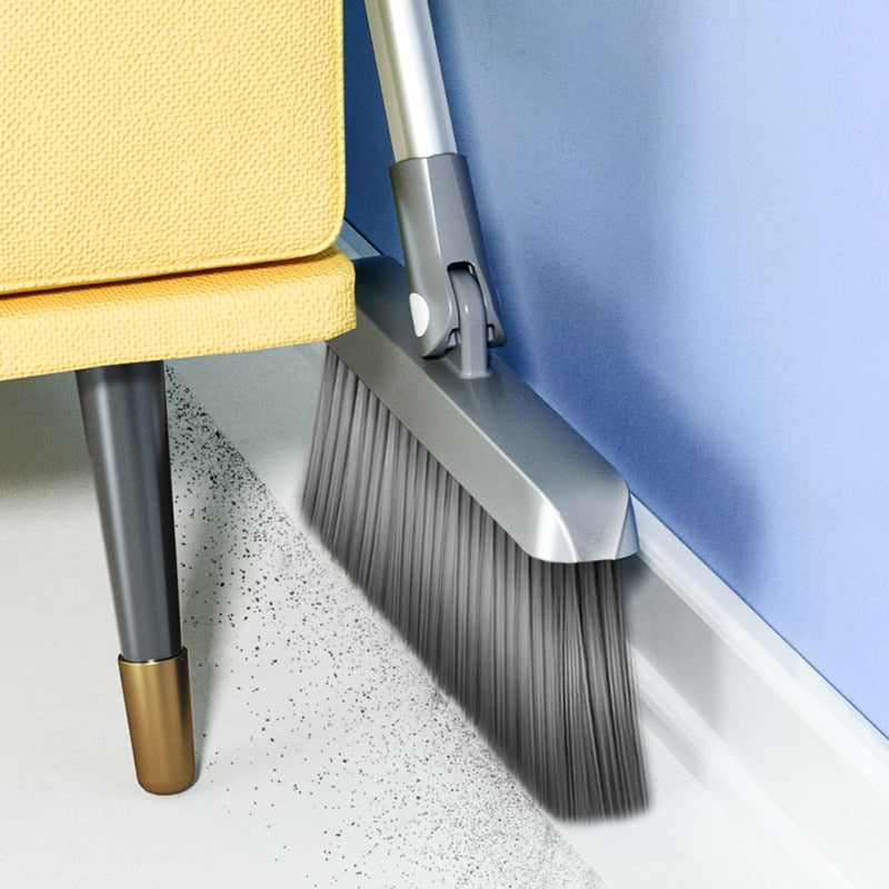 Creative Self-Cleaning Foldable Dustpan Broom · Mavigadget