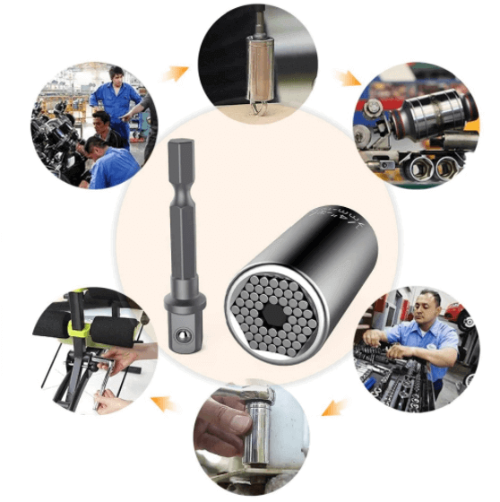 Universal Cylinder Socket Sleeve Hardware Tool · Mavigadget