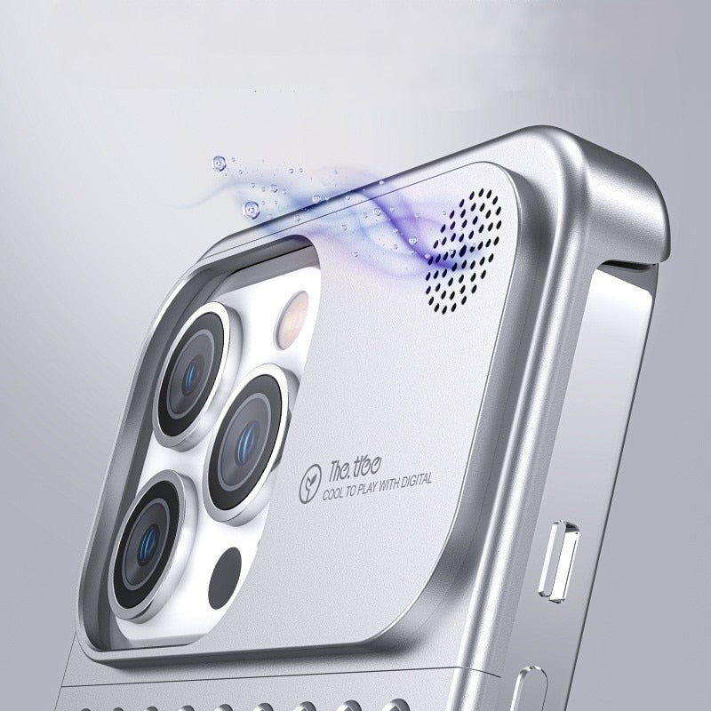 Metal Vent Premium Aluminum Alloy iPhone Case · Mavigadget