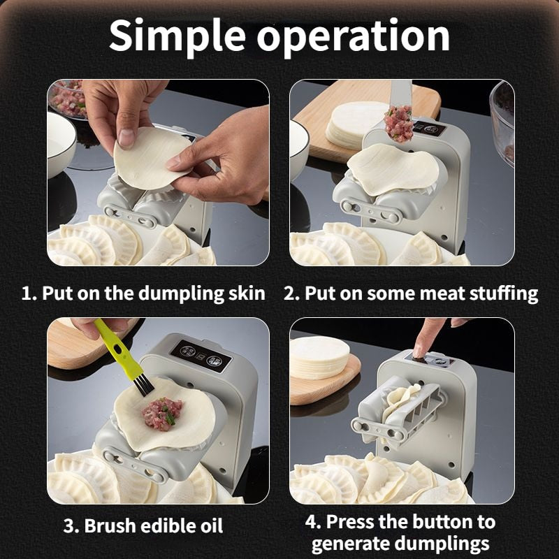 Automatic Easy Dumpling Maker Machine · Mavigadget