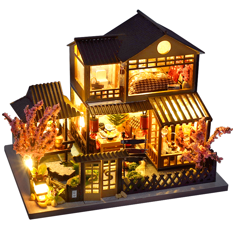 Miniature DIY Japanese Building Toys Kit · Mavigadget