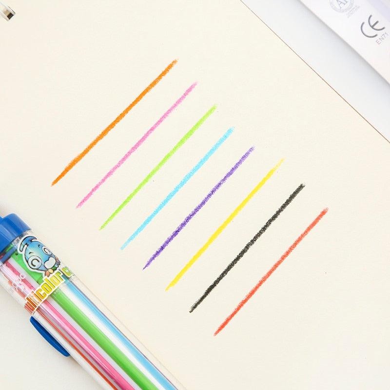 Retractable Kids Multi Coloring Pen · Mavigadget