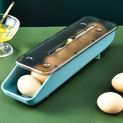 Automatic Stackable Refrigerator Egg Storage Box · Mavigadget