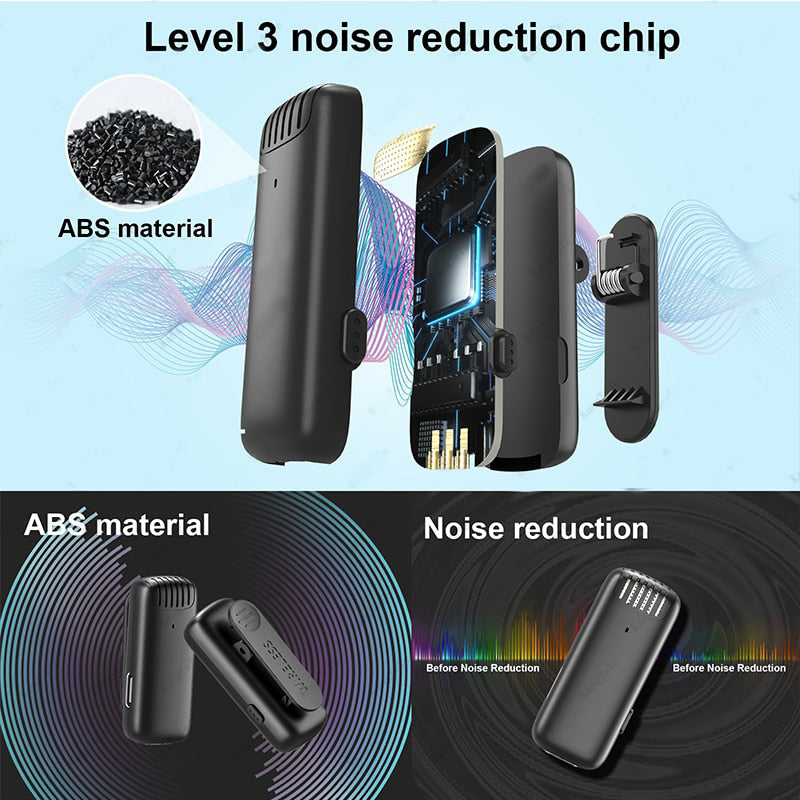 Wireless Mini Noise Reduction Microphone · Mavigadget