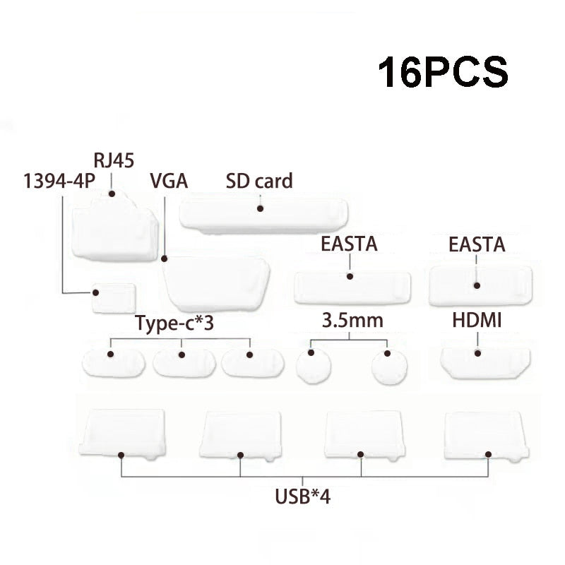 Dust Defender Universal Notebook Socket Cover– Mavigadget