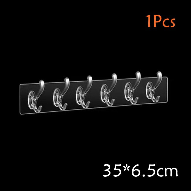 Transparent Invisible Adhesive Simple Wall Hangers · Mavigadget