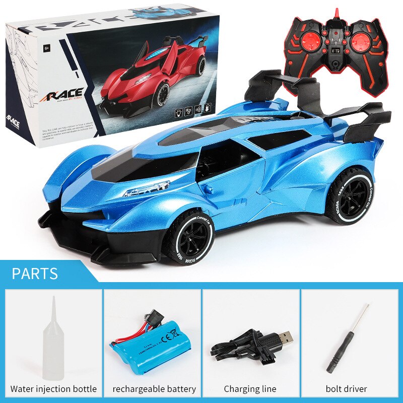 Cool Spray Double Door Remote Control Racing Car · Mavigadget