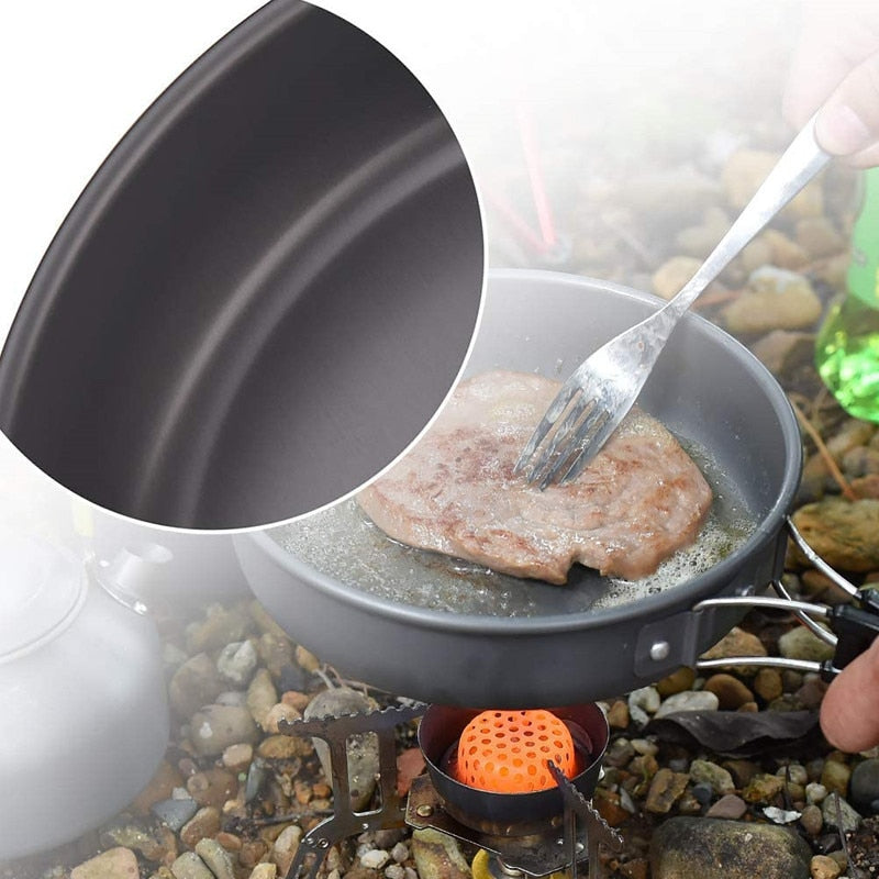 Camping Travel Cookware Kit · Mavigadget