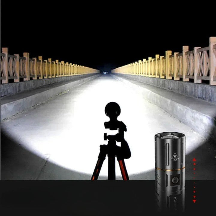 Ultra Bright Night Beam Rechargeable Flashlight · Mavigadget