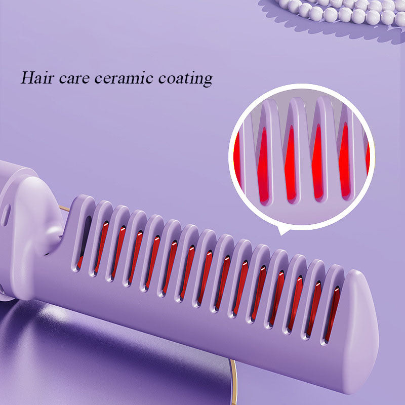Wireless Anti-Burn Portable Hair Styler Comb · Mavigadget