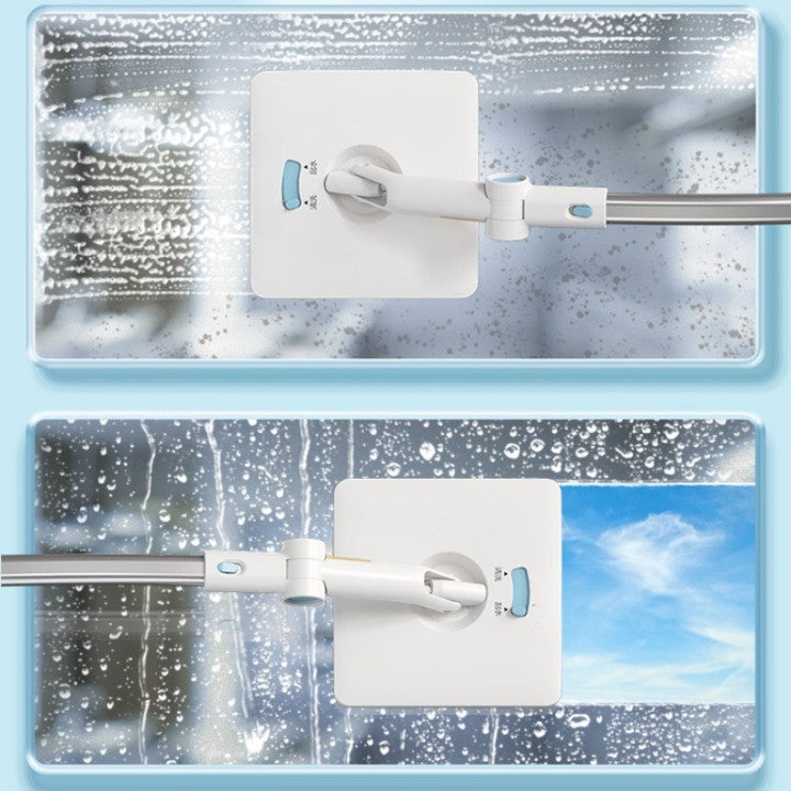 Effortless Double-Sided Long Handle Window Cleaner Brush · Mavigadget