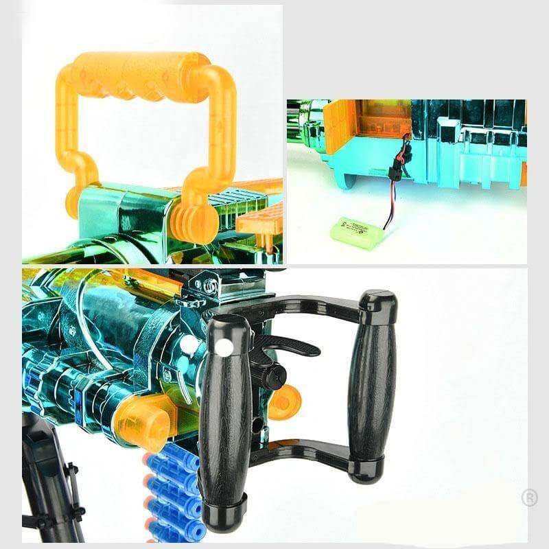 Continuous Soft Shot Bullet Machine Toy · Mavigadget