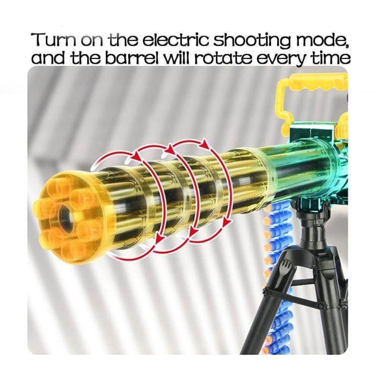 Continuous Soft Shot Bullet Machine Toy · Mavigadget