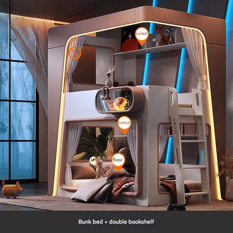 Space Capsule Futuristic Kids Creative Bunk Bed · Mavigadget