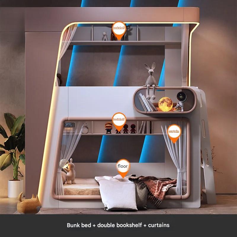 Space Capsule Futuristic Kids Creative Bunk Bed · Mavigadget