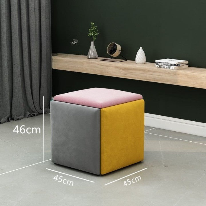 5in1 Transformable Cube Space Saving Chair · Mavigadget