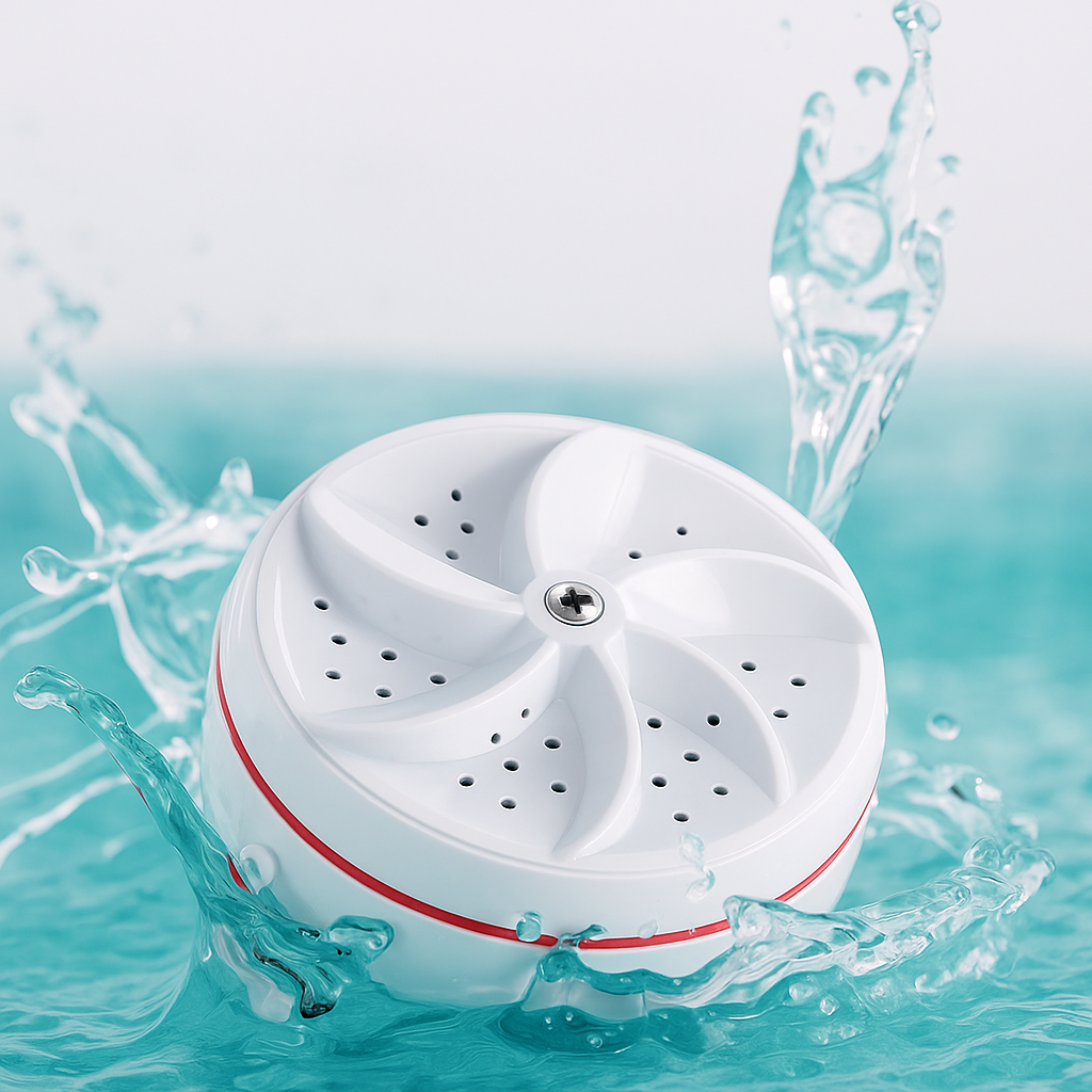 Turbo Spin Mini Travel Laundry Washer · Mavigadget
