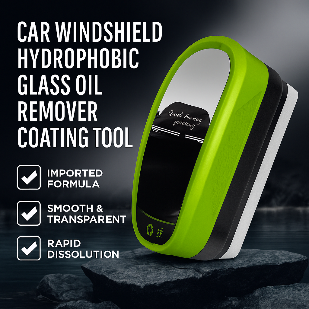 Car Windshield Hydrophobic Glass Oil Remover Coating Tool · Mavigadget