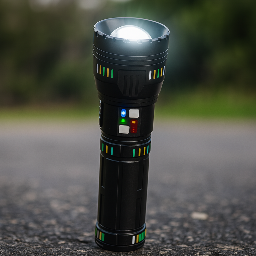 Long-Range Extreme Power Tactical Adventure Flashlight · Mavigadget