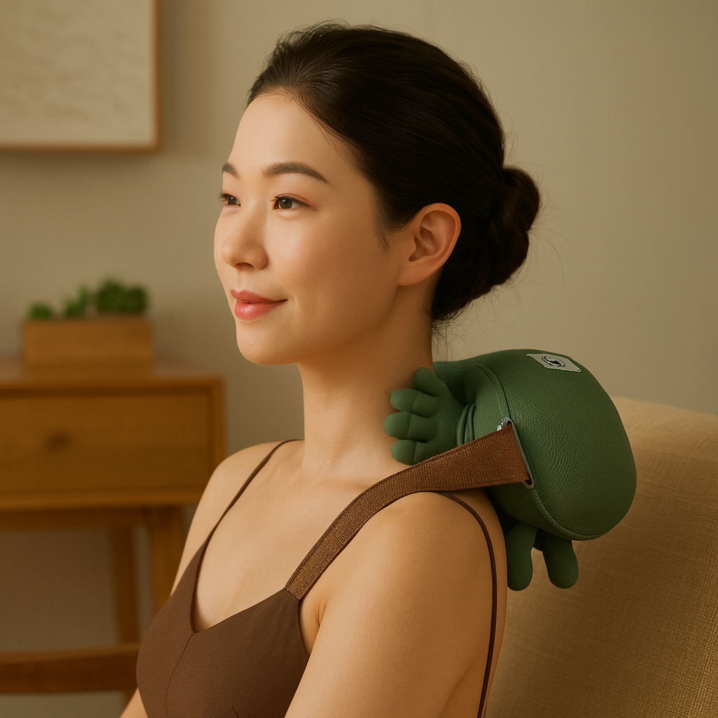Bionic Finger Heated Neck Shoulder Massager · Mavigadget