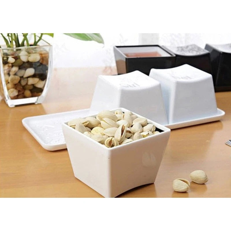 3pcs/Set Ctrl ALT DEL Keyboard Tea Cup Container · Mavigadget