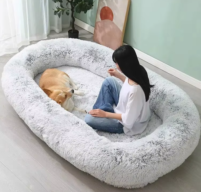 Oversized Ultra Plush Cozy Nest Floor Bed · Mavigadget