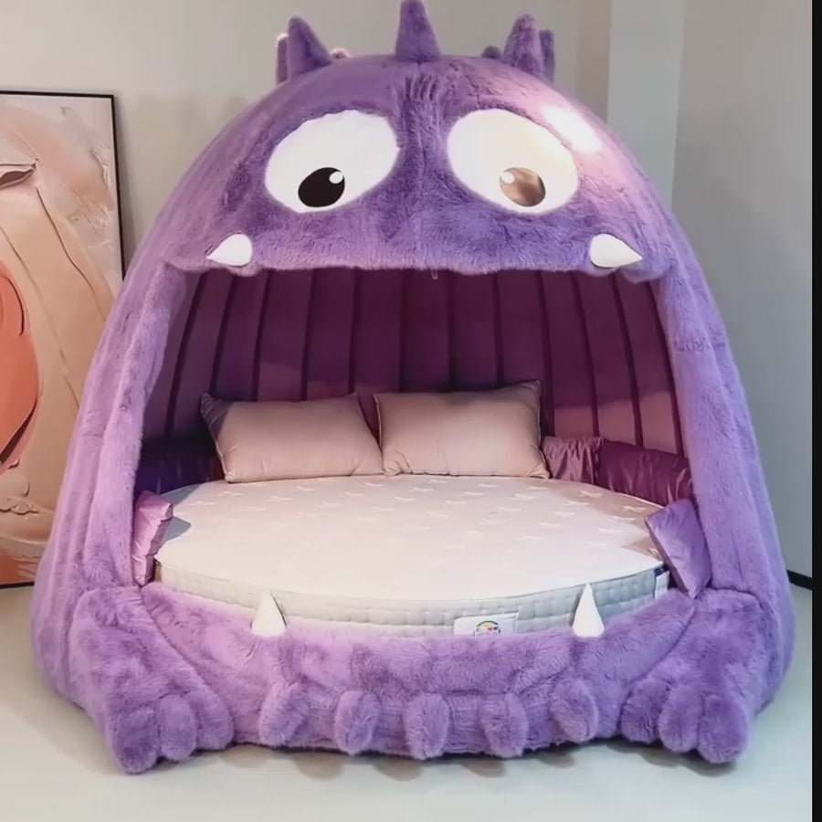 Giant Monster Cozy Plush Oversized Bed · Mavigadget