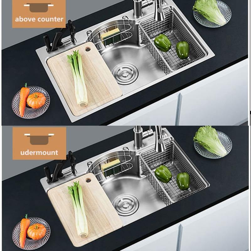 Stainless Steel Multifunctional Kitchen Sink · Mavigadget