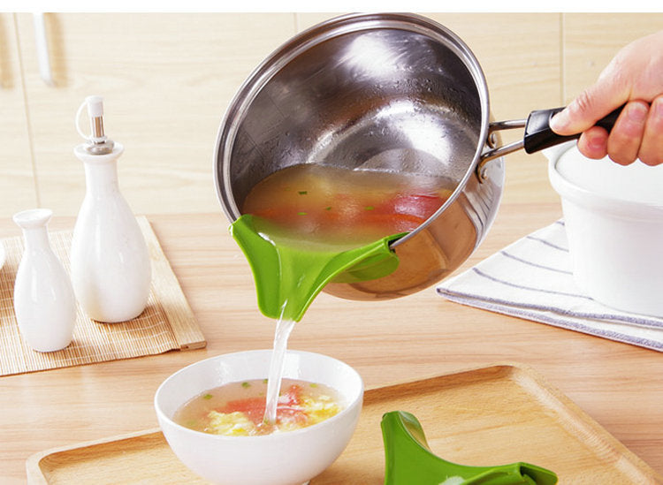 Pots and Pans Leak-proof Kitchen Funnel · Mavigadget