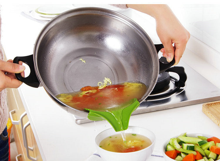 Pots and Pans Leak-proof Kitchen Funnel · Mavigadget
