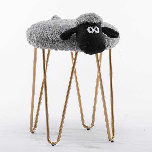 Nordic Style Iron Sheep Stool · Mavigadget