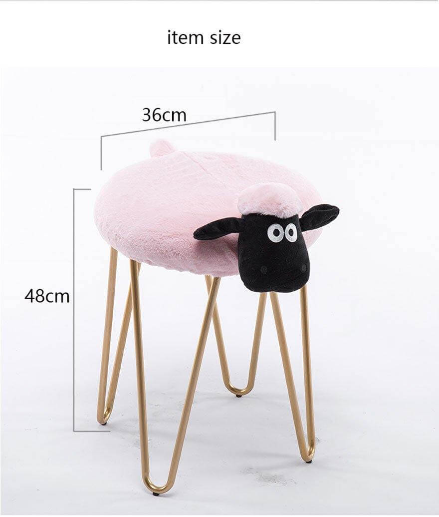 Nordic Style Iron Sheep Stool · Mavigadget