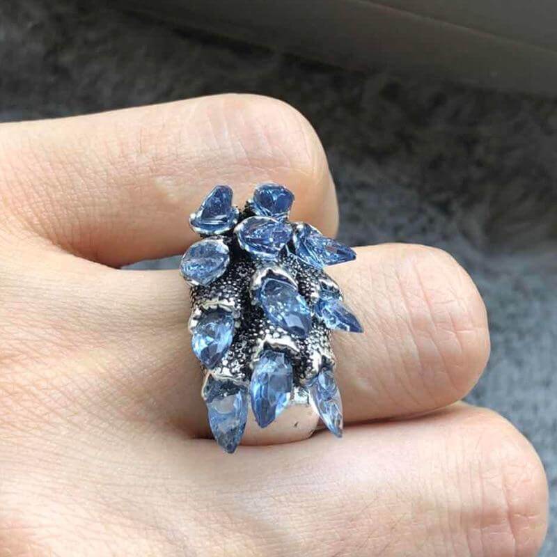 Charming Zircon Crystal Ring · Mavigadget