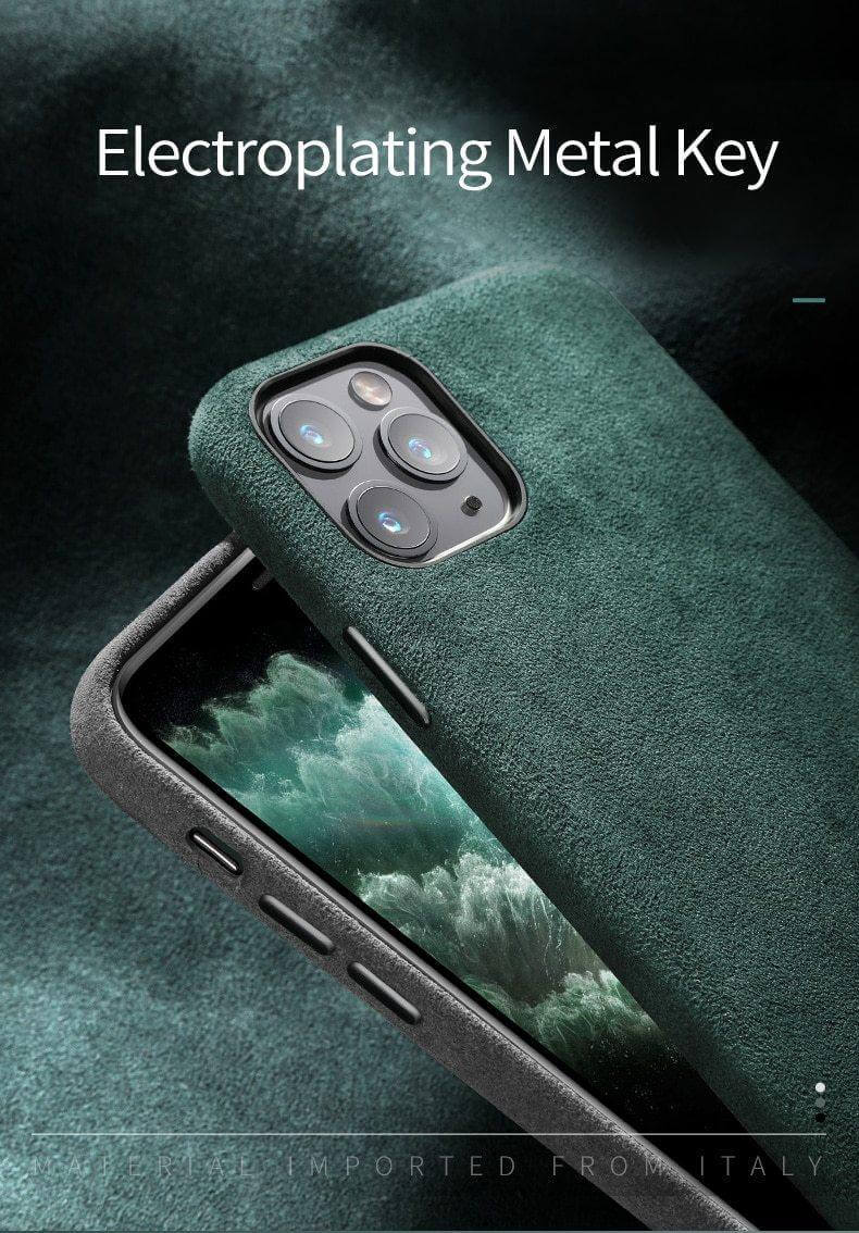 Luxury Business Skin Friendly Leather iPhone Case · Mavigadget