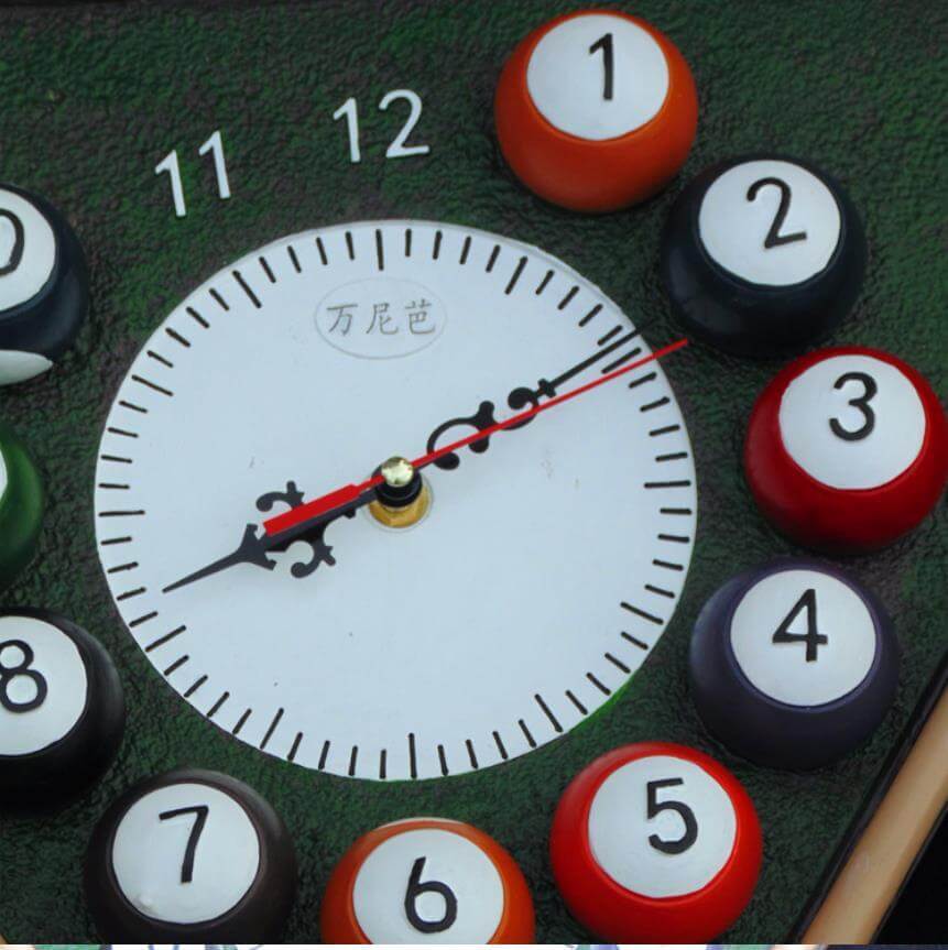 Modern Pool Wall Clock · Mavigadget