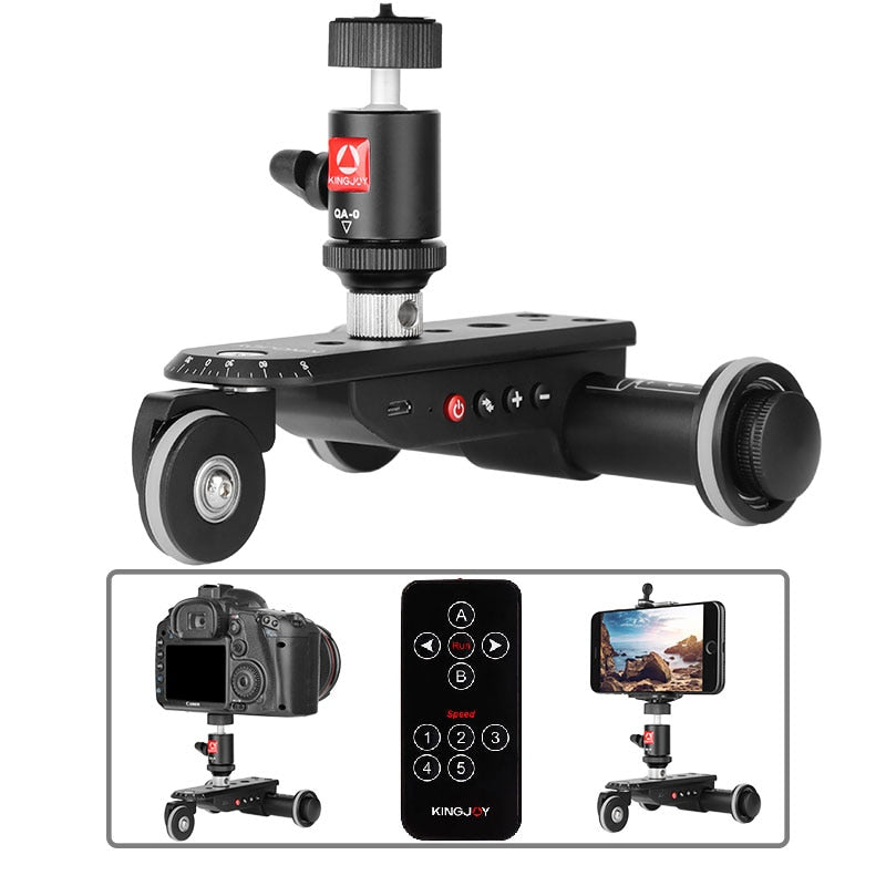 Professional Remote Control Camera Slider Dolly Car · Mavigadget