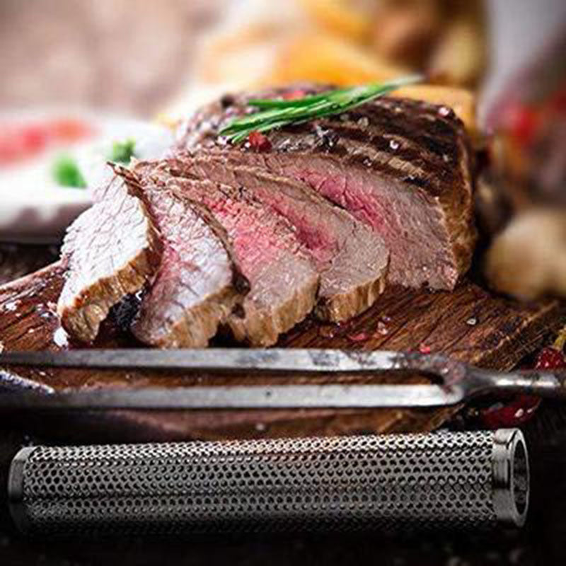 Stainless Steel BBQ Smoking Mesh Pipe · Mavigadget