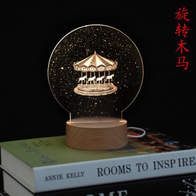 3D LED Moon Lamp Atmosphere Night Lights · Mavigadget