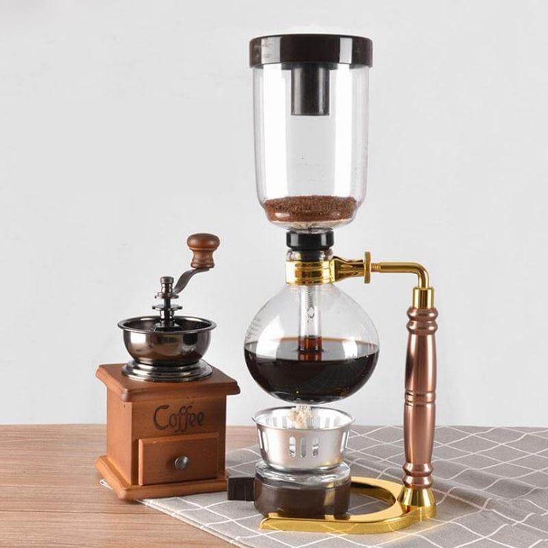 Elegant Glass Siphon Coffee Maker · Mavigadget